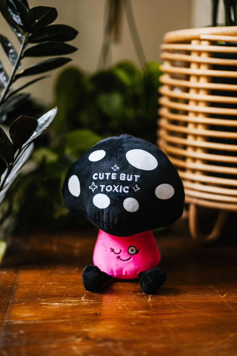 "Cute but Toxic" Mushroom Plush – Punchkins LLC