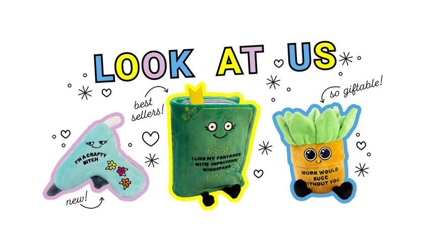 Punchkins | Funny Plush Gifts for Adults | Stuffed with Personality ...