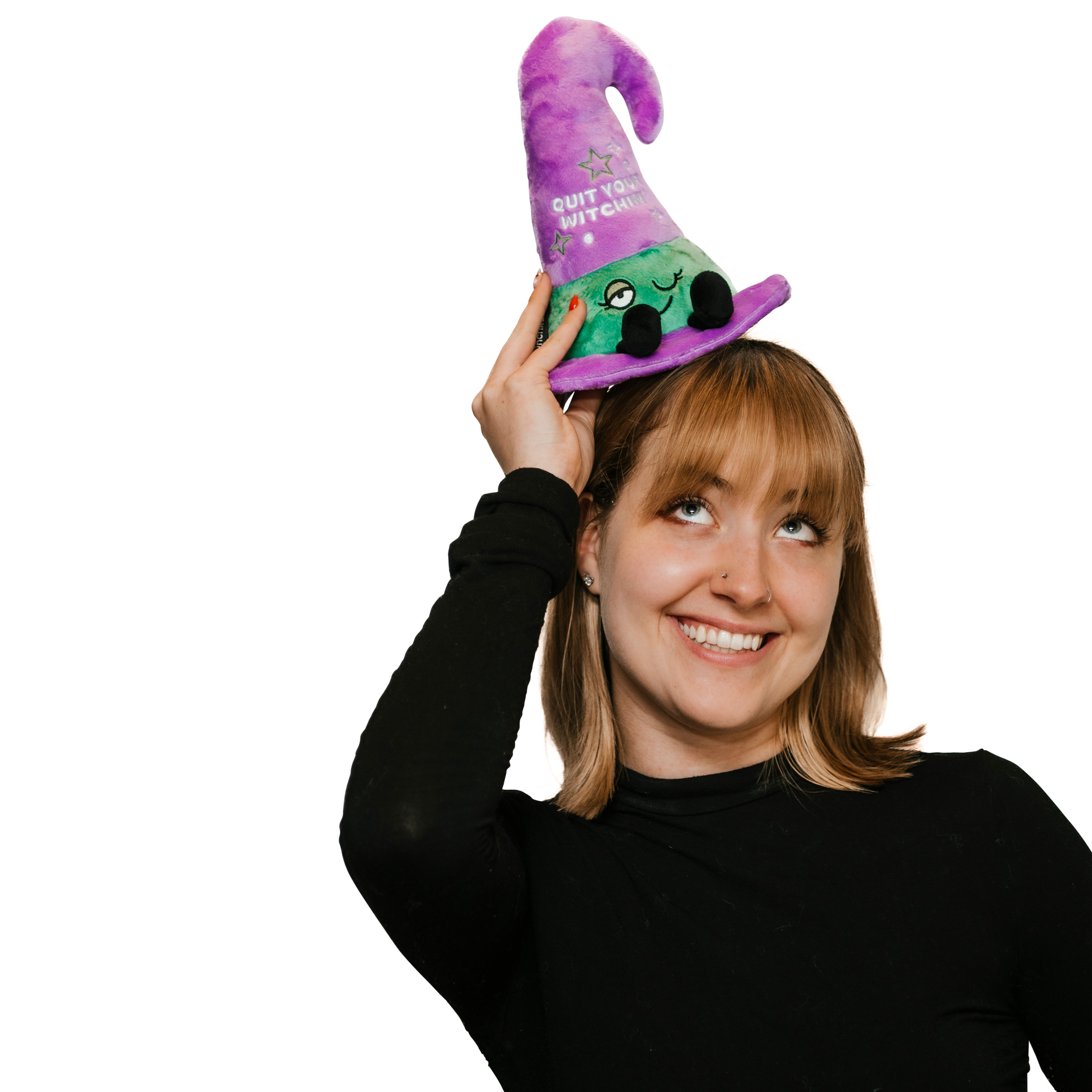 "Quit Your Witchin" Witch Hat Plush | Punchkins – Punchkins LLC